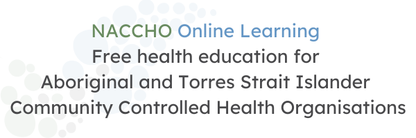 NACCHO Online Learning: Banners and backgrounds